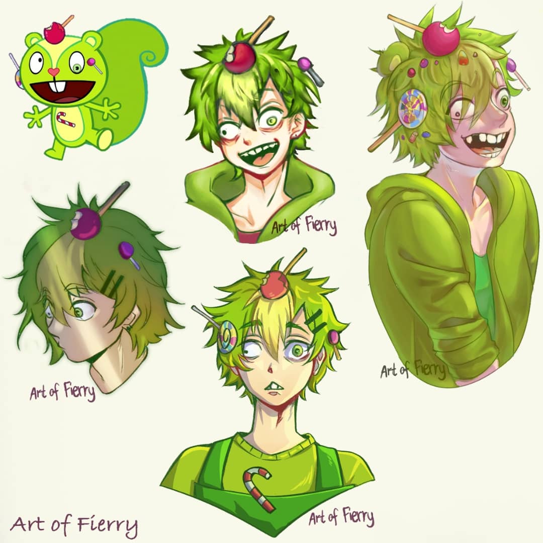 Happy Tree Friends Nutty Human