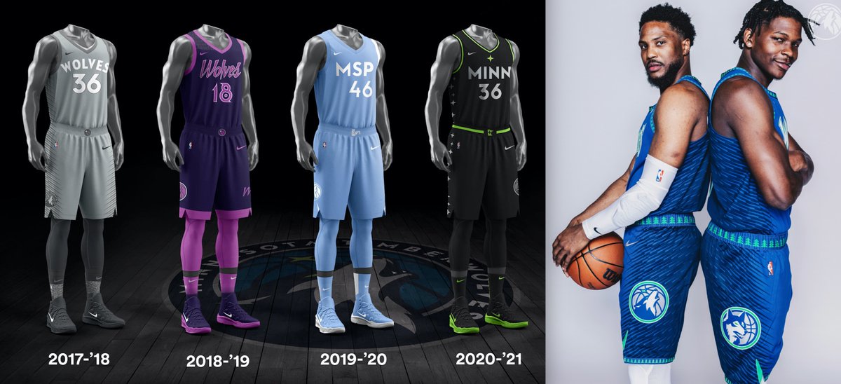 [Jim Petersen] Which is your favorite @timberwolves City Edition ...