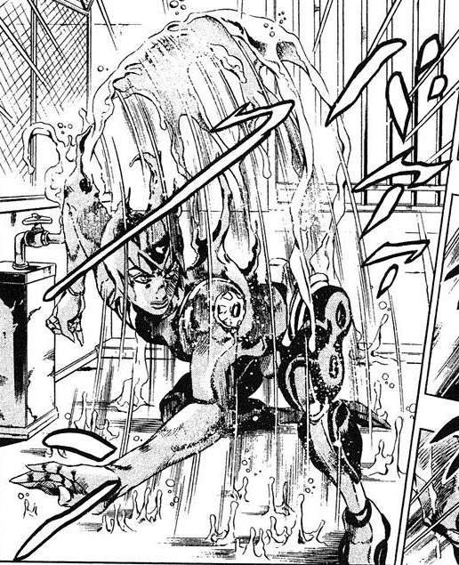 「November 5, 2001, Stone Ocean Manga Chapter 90 "Whitesnake -」JoJoの漫画