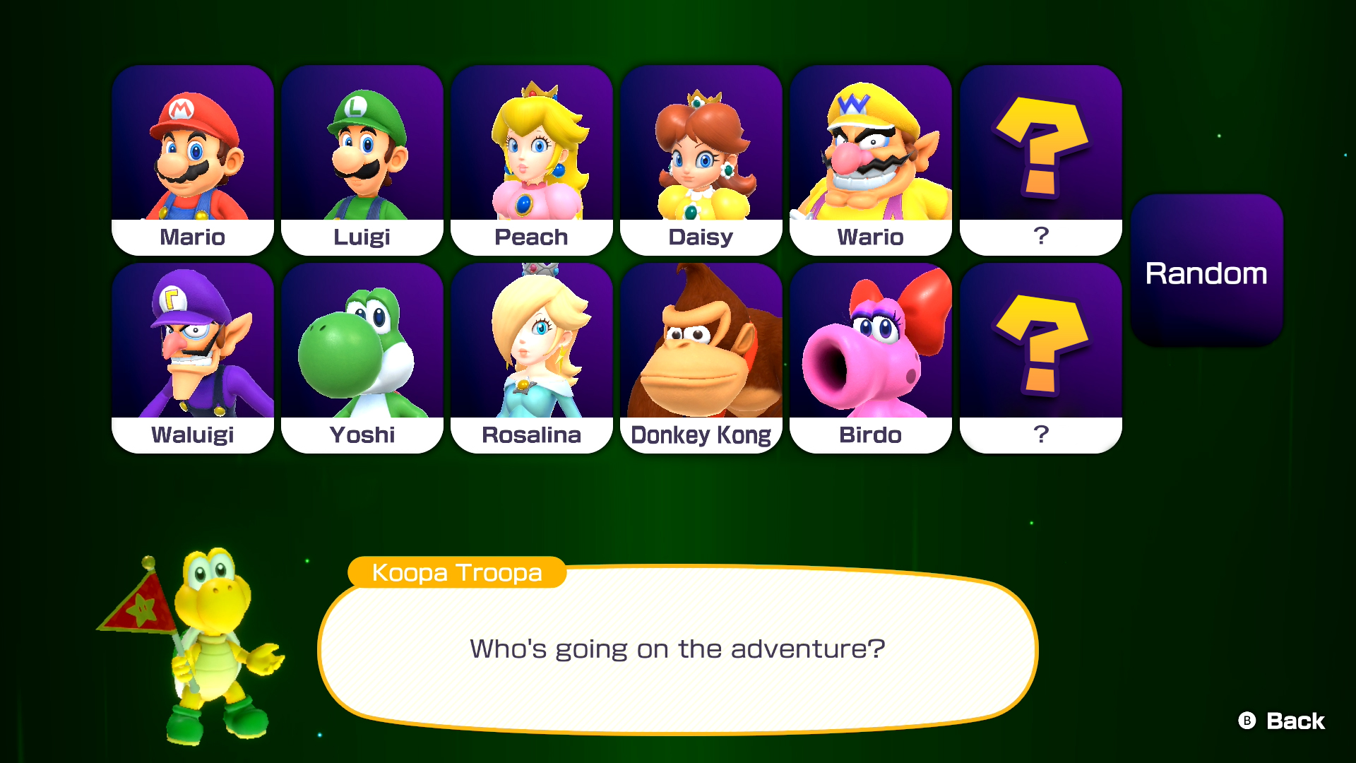 Mario Party 9 Characters