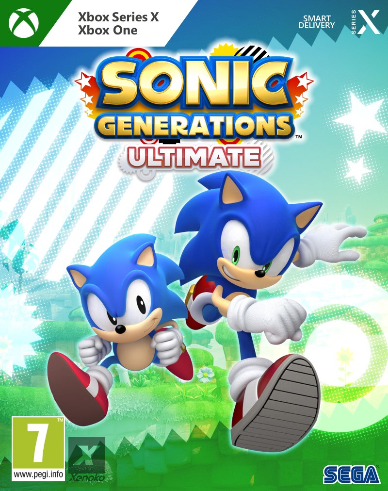 Sonic Generations Box Art