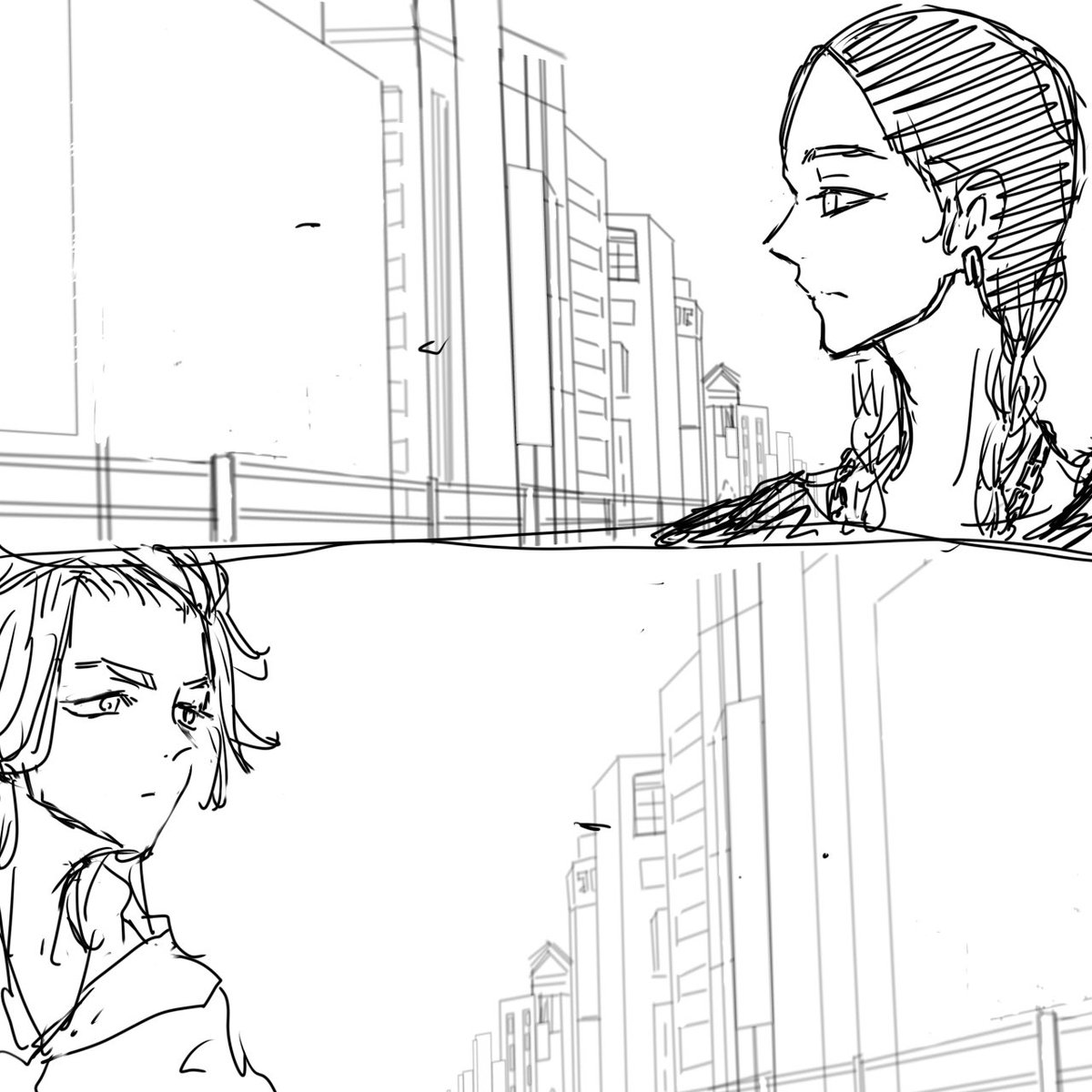 「きみが隣にいない世界なんて rkgk 」蒼の漫画