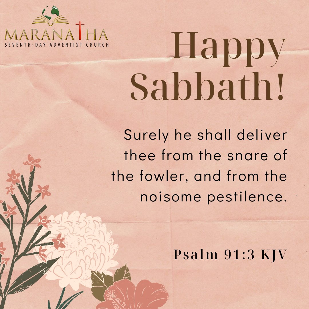 Happy Sabbath Seventh Day Adventist