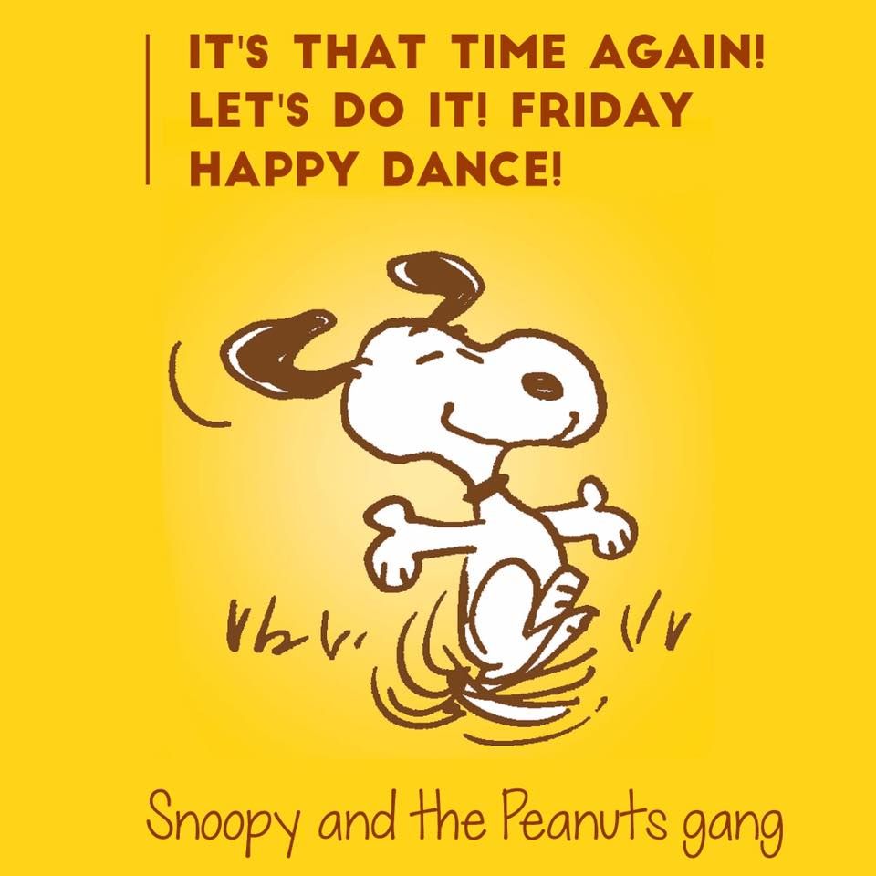 Snoopy Doing The Happy Dance