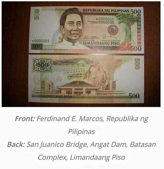 500 Philippine Peso Bill