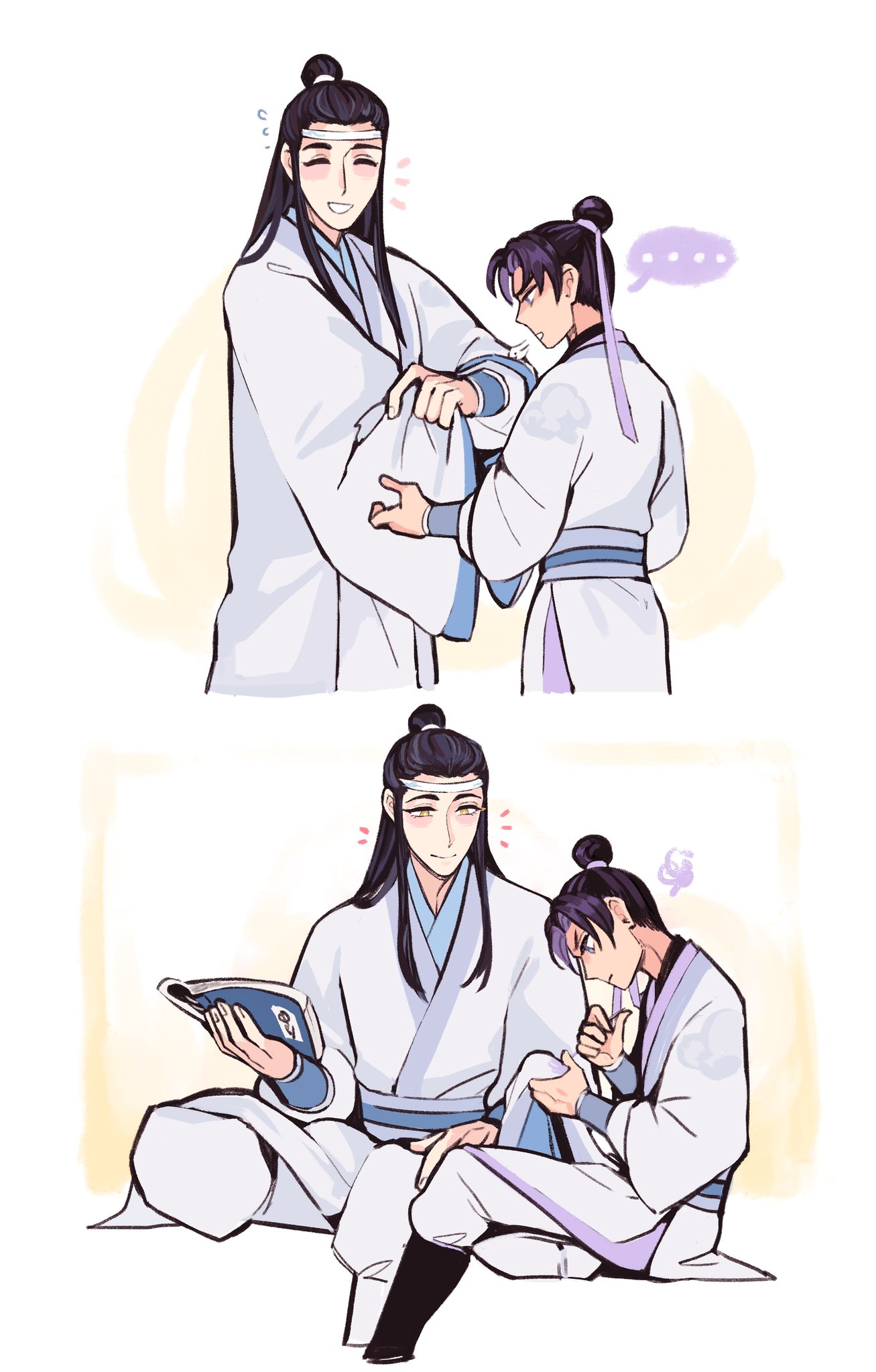 soursoppi 👍 酸老爷在此 on Twitter: "a kiss for a lotus [JC growing under the Lans AU] https://t.co ...