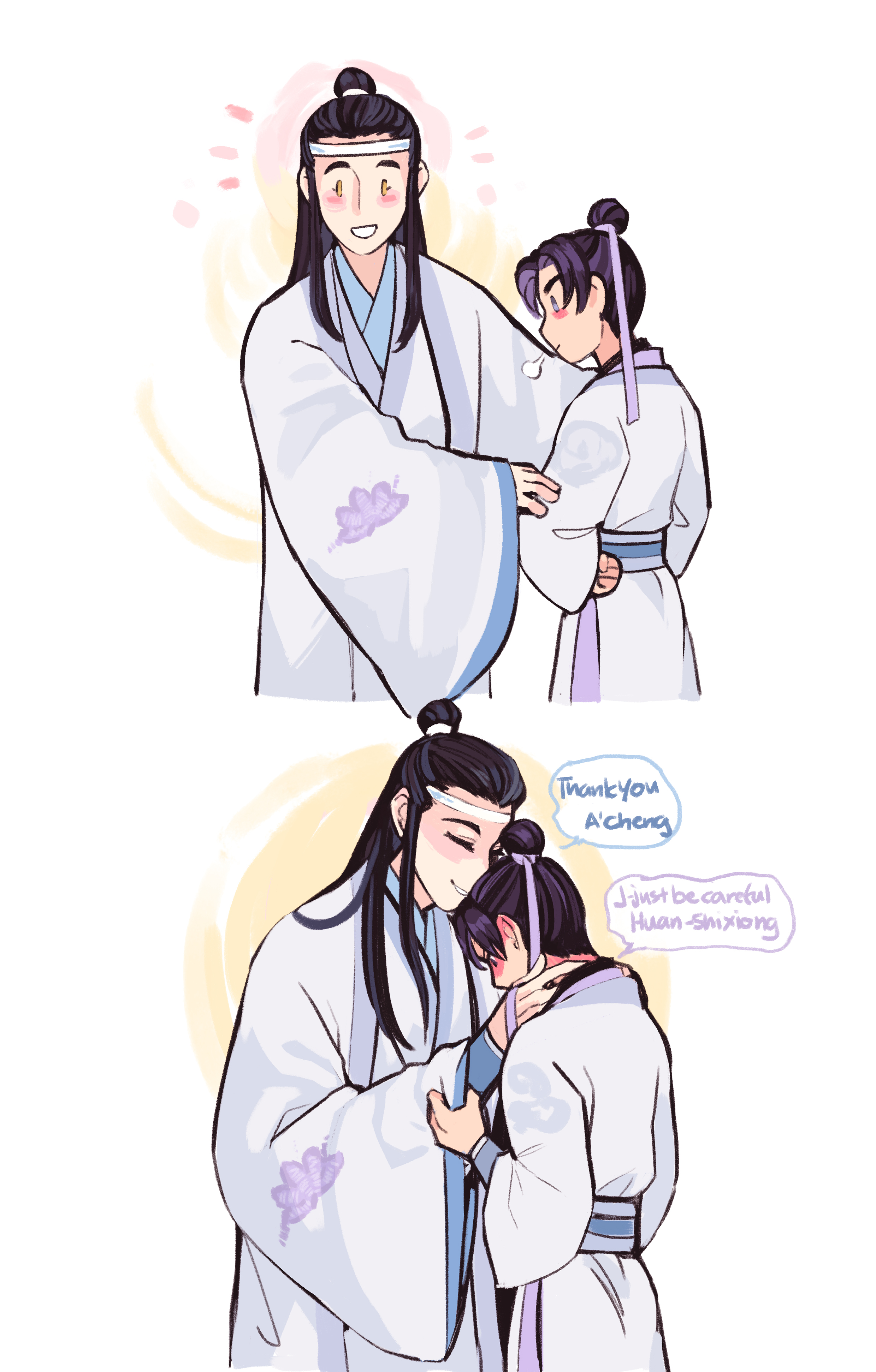 soursoppi 👍 酸老爷在此 on Twitter: "a kiss for a lotus [JC growing under the Lans AU] https://t.co ...