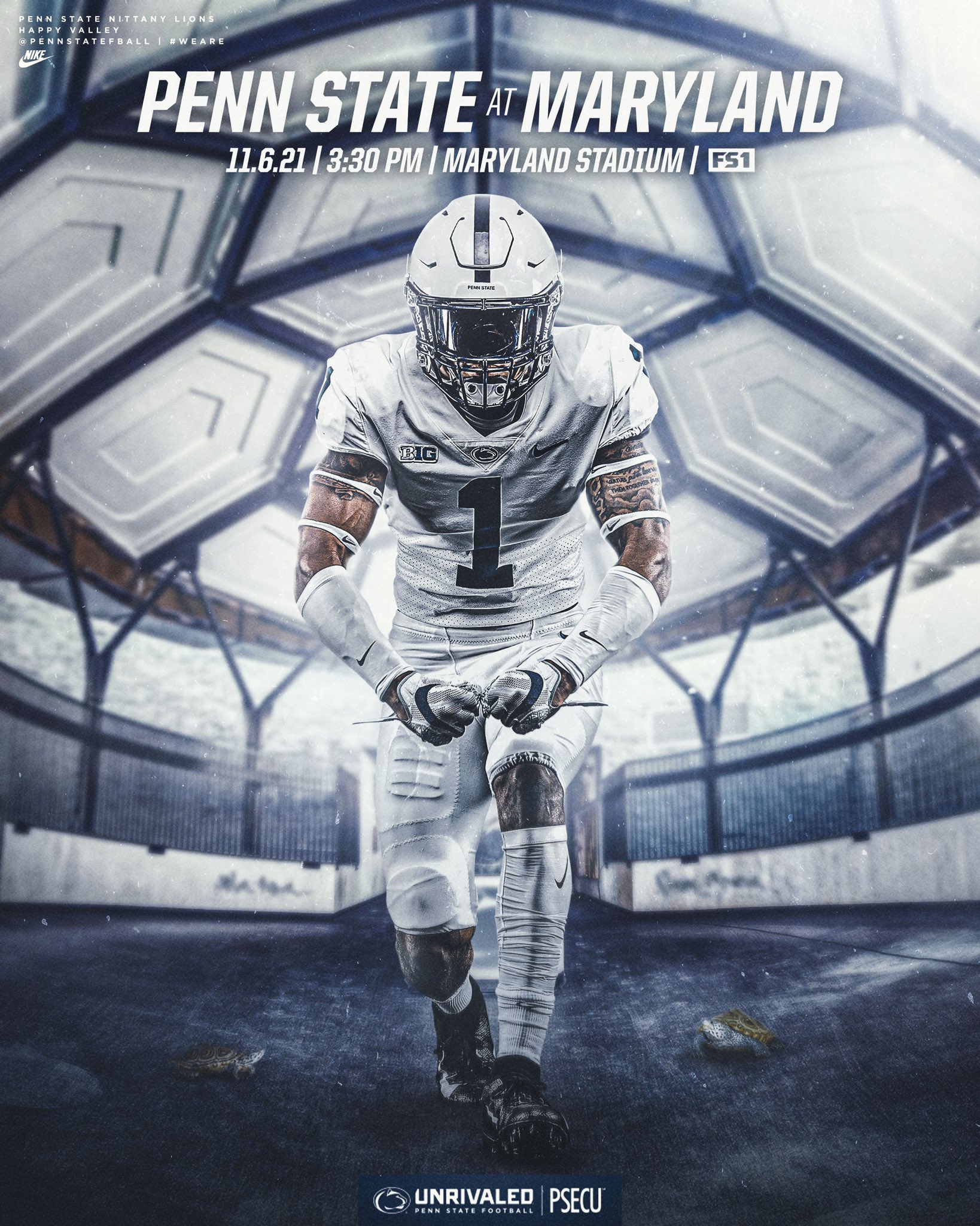 Nike College Football Wallpaper