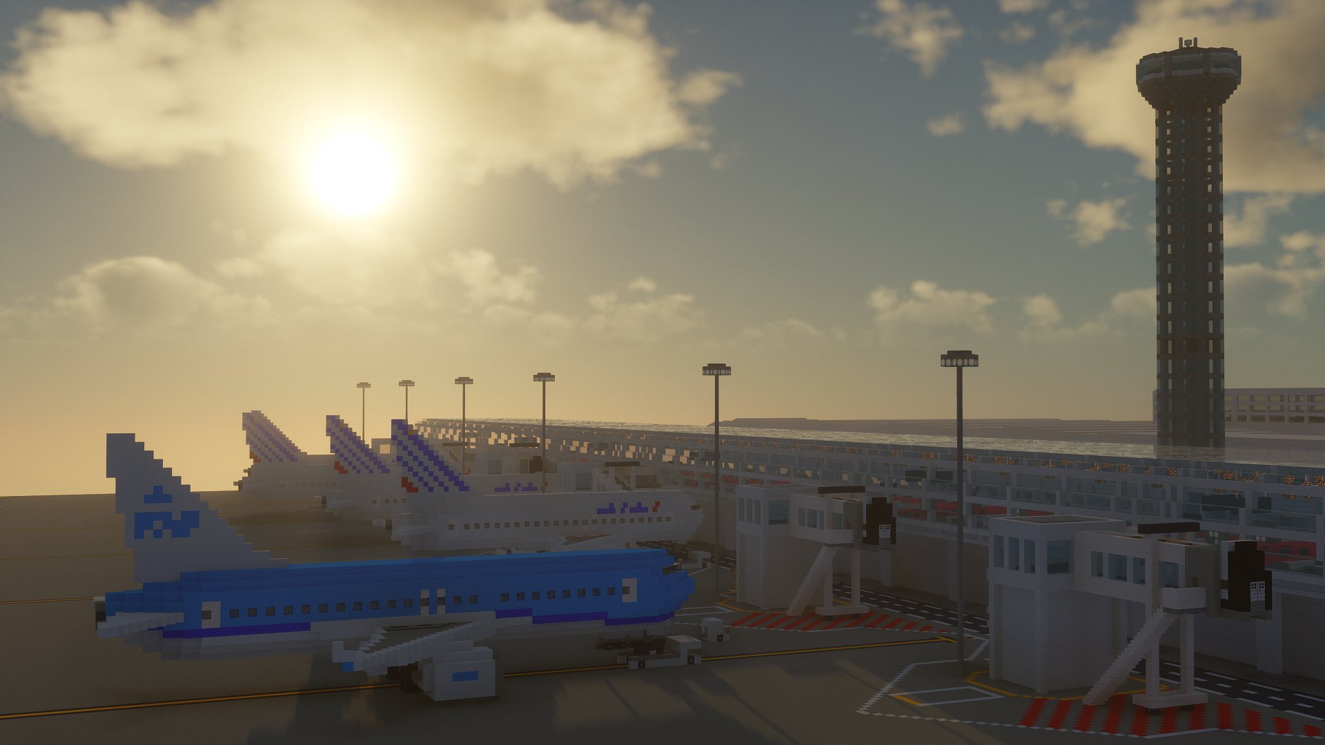 Minecraft Airport Map