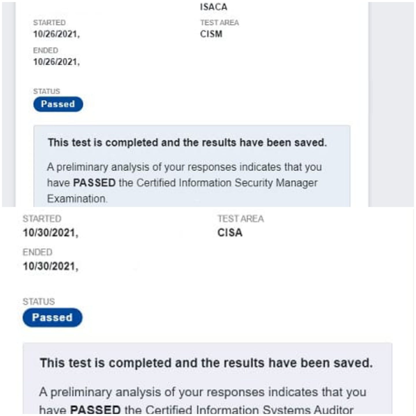 Shane Watson On X: Student Cleared CISA Exam In First, 49% OFF