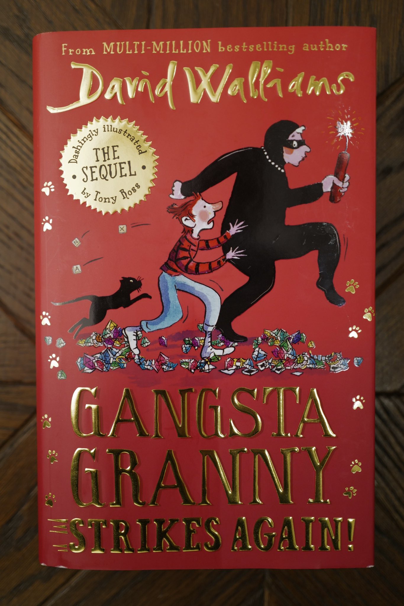 David Walliams HQ on Twitter: "The very first copy of GANGSTA GRANNY ...