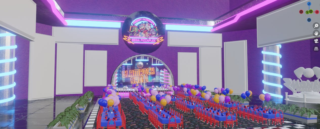 Fnaf Security Breach Map Pack On Twitter 🧇 New Atrium Wip Wmttqbppmi Twitter