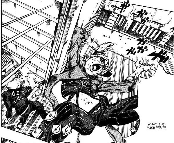 「November 5, 2001, Stone Ocean Manga Chapter 90 "Whitesnake -」JoJoの漫画