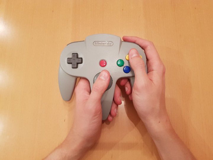 Nintendo 64 Controller How To Hold
