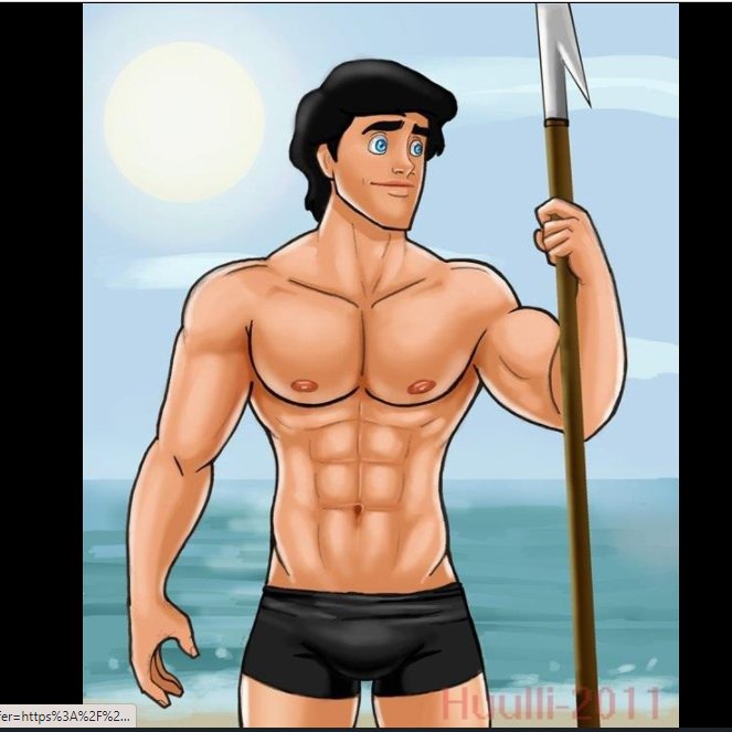 Disney Prince Eric Hot