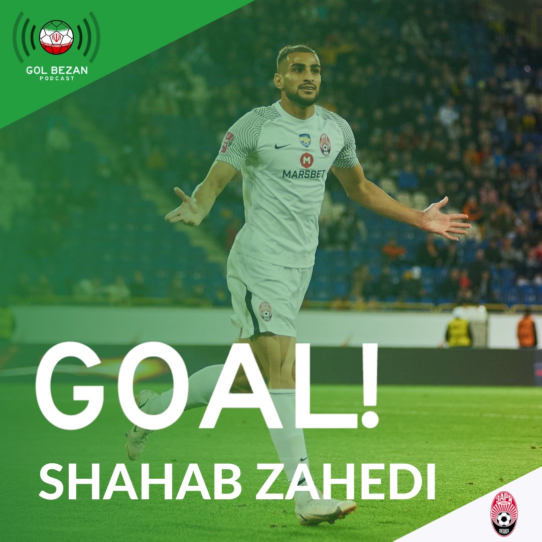 Shahab Zahedi with a hat trick today for Zorya, continuing his great ...
