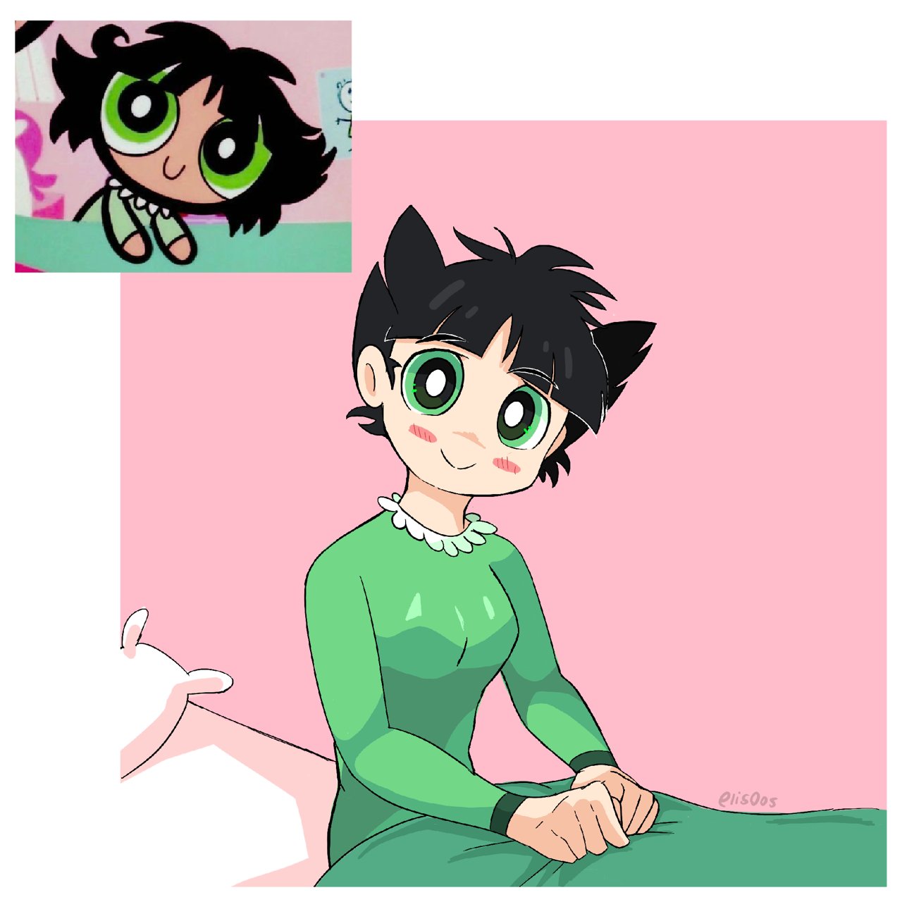 Powerpuff Girls Buttercup Baby