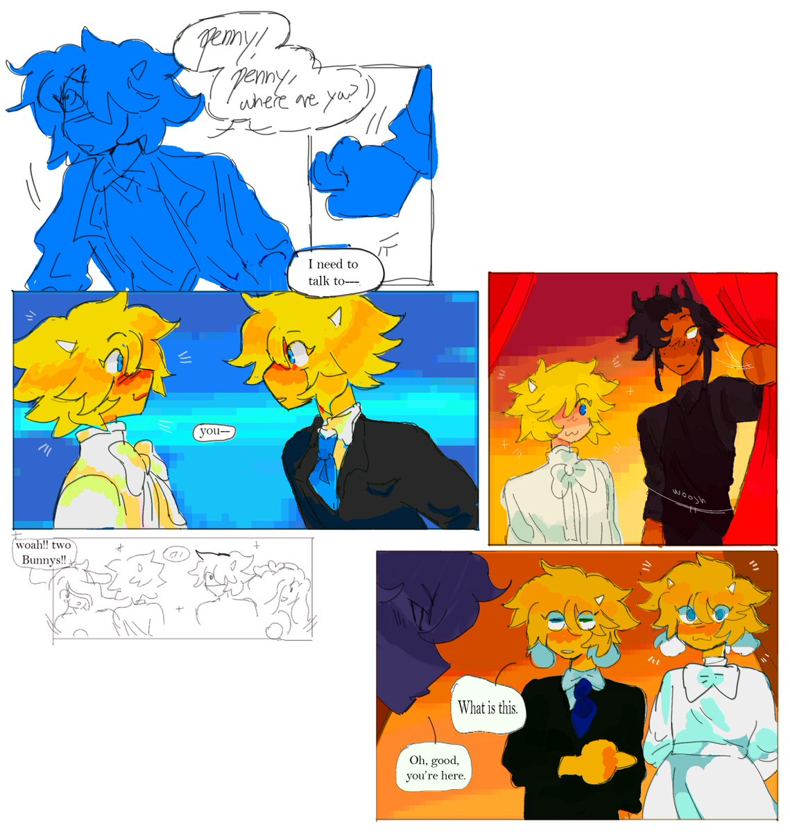 「New octopus boy oc :] 」Hooved peets 🐑🐐🐄の漫画