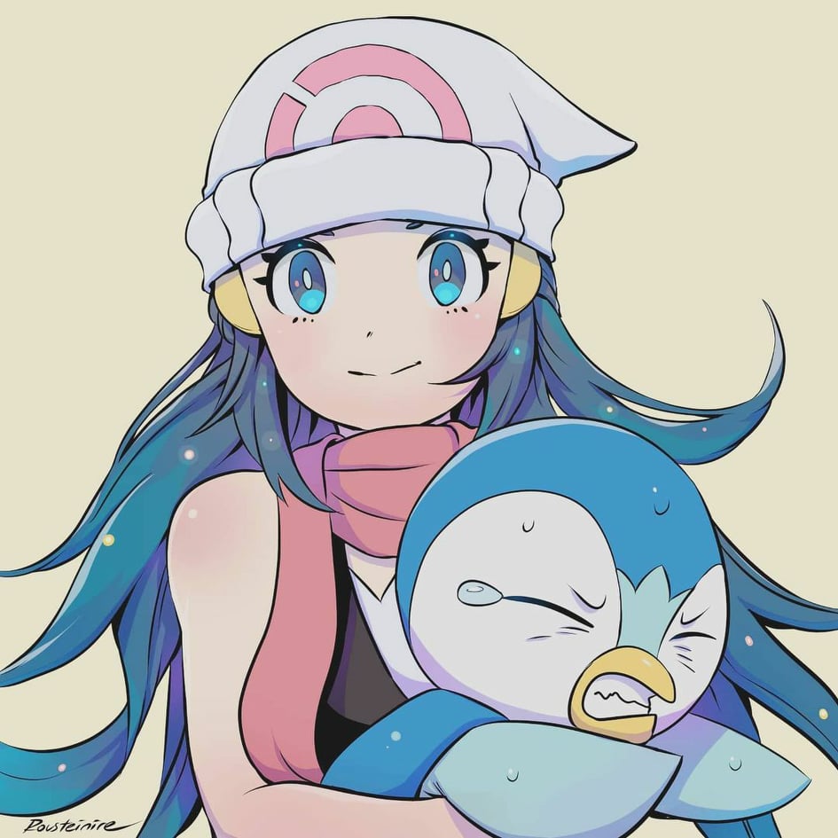 Pokemon Dawn And Piplup