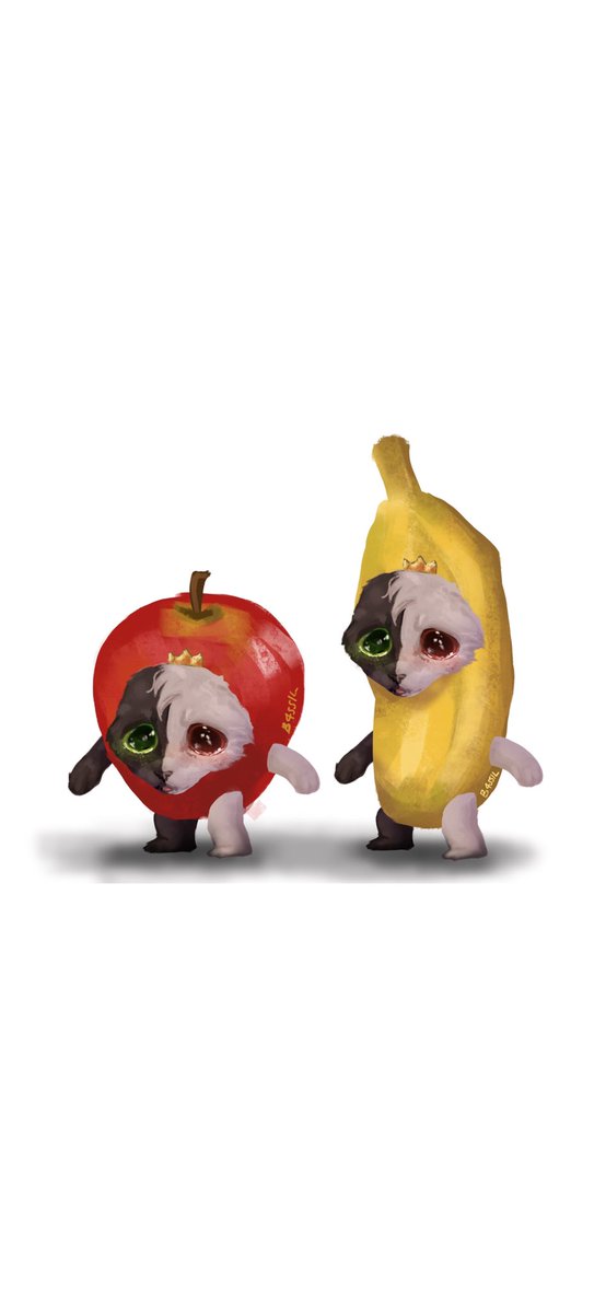 「Ranboo but he's a cat but also fruit #」|bassil :3のイラスト