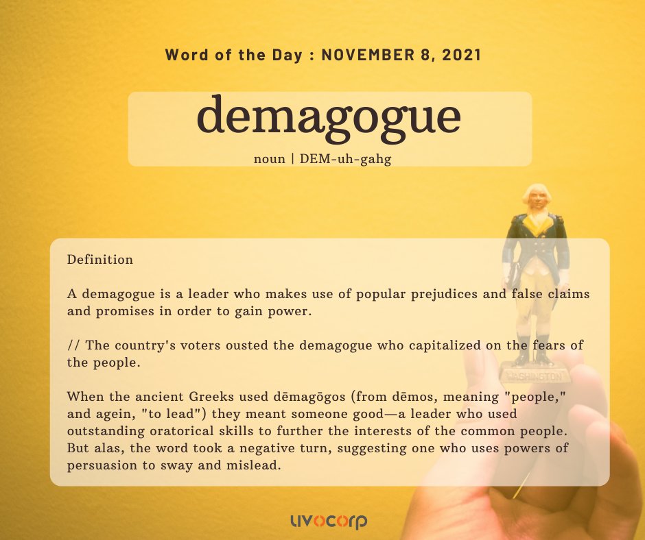 Demagogue Examples