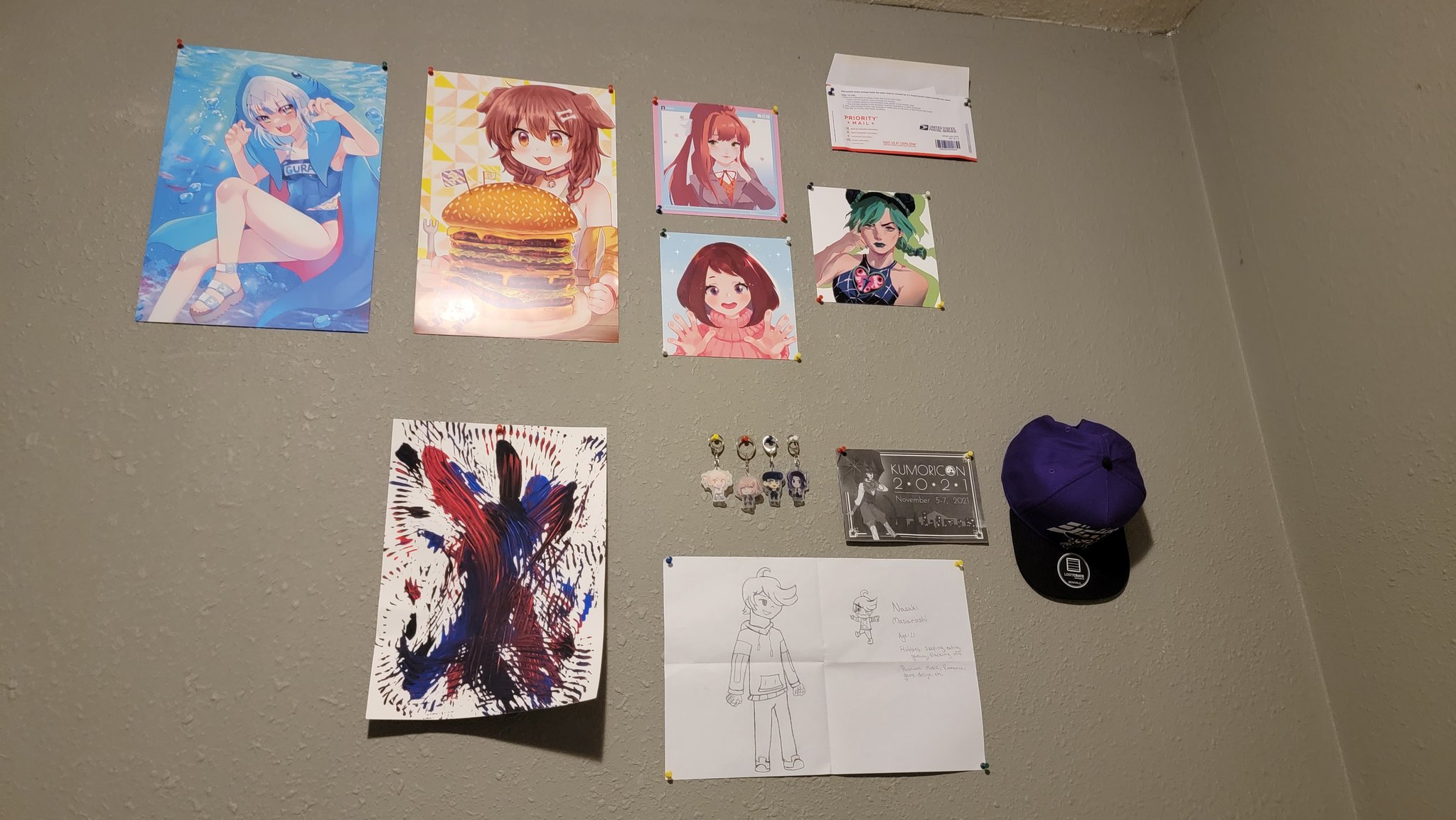 Lucrose on Twitter: "My Kumoricon Wall, and my Todoroki cosplay! Had a lot of fun at the con ...