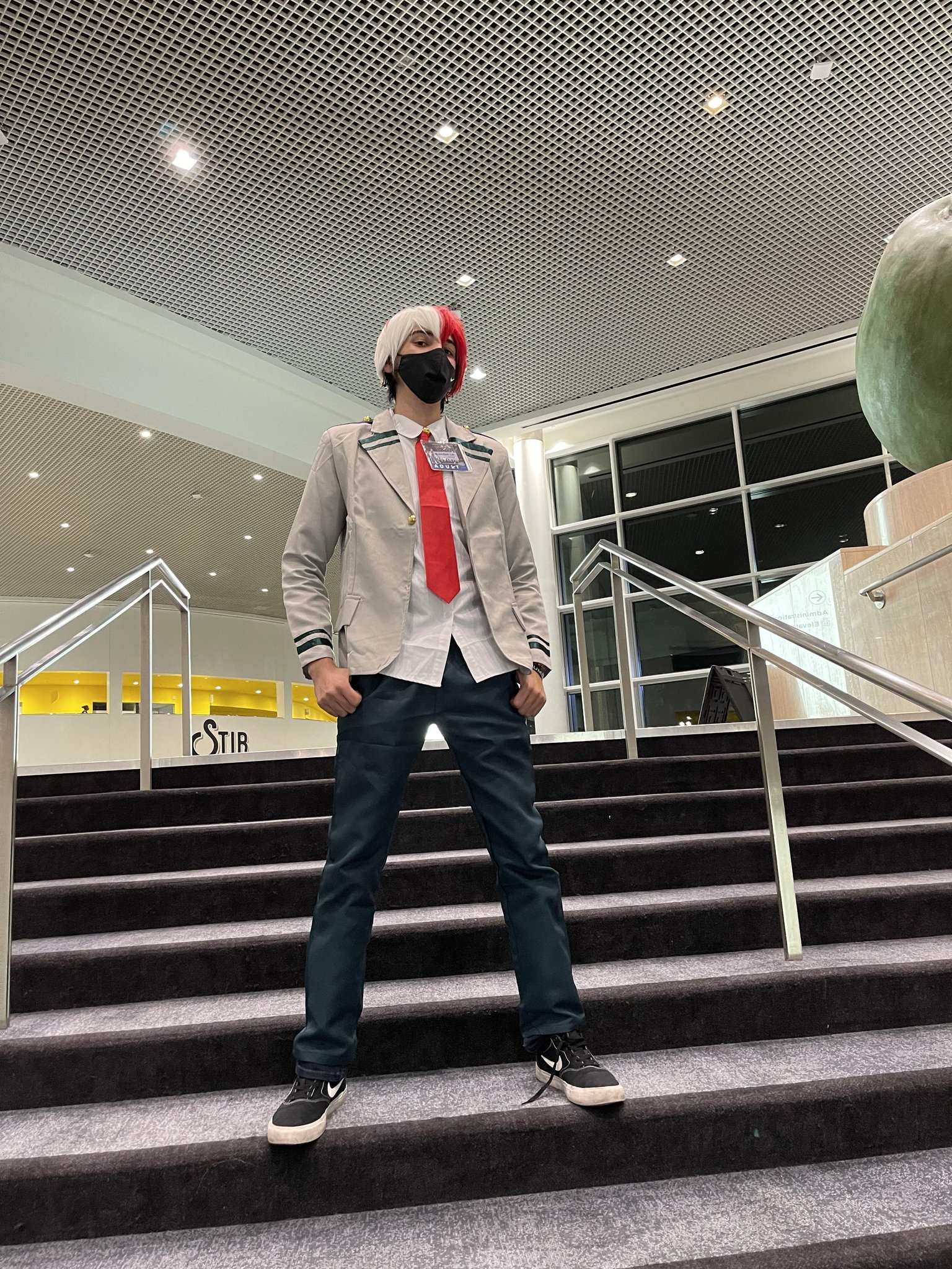 Lucrose on Twitter: "My Kumoricon Wall, and my Todoroki cosplay! Had a lot of fun at the con ...