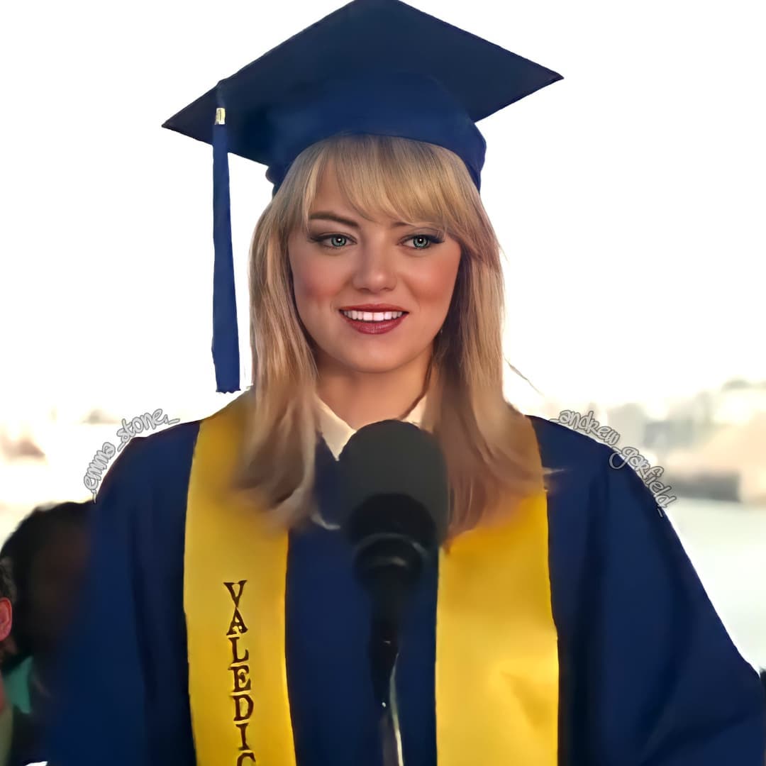 Gwen Stacy And Peter Parker Graduation