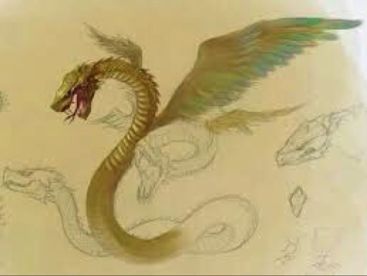 Winged Snake Mythology