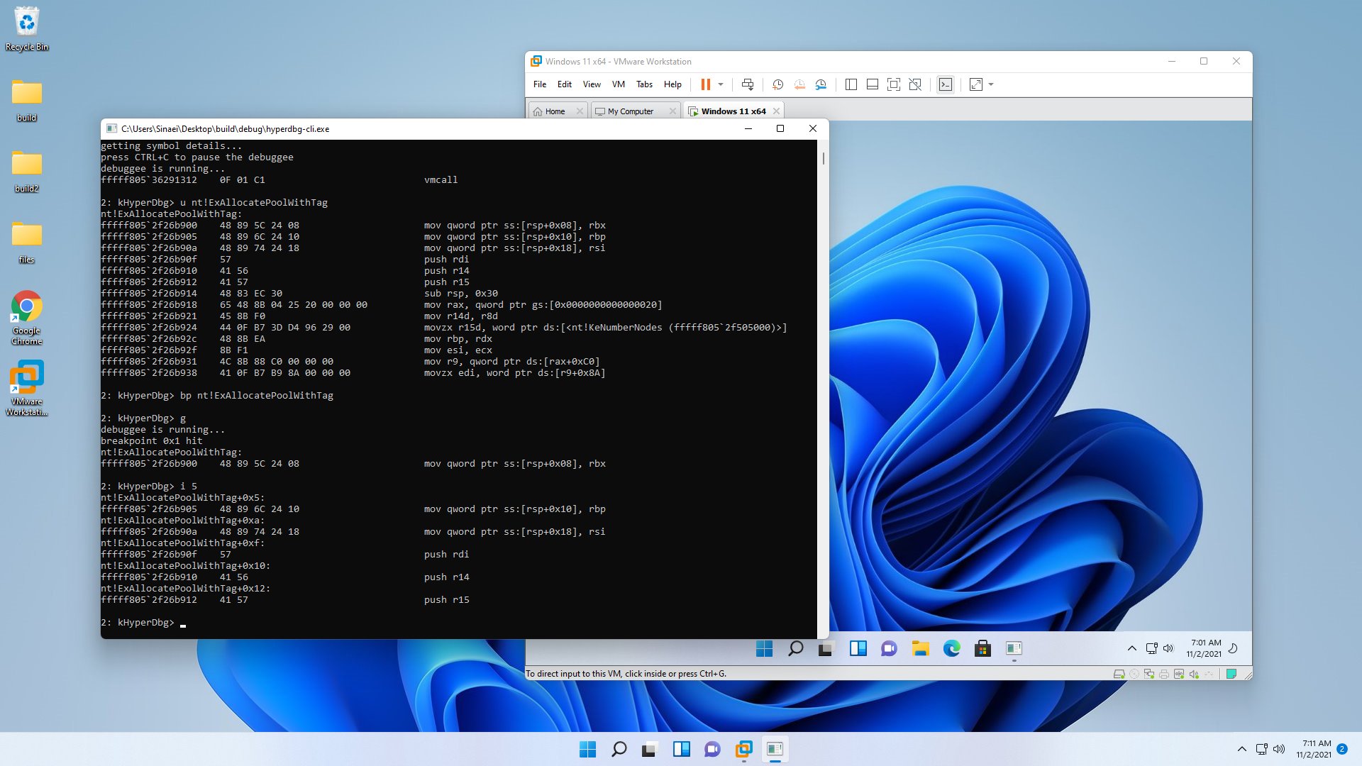 HyperDbg Debugger on Twitter: "Great news! The SDK issues as well as a few compatibility errors ...