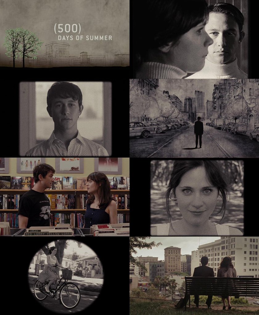 500 Days Of Summer Bench Wallpaper