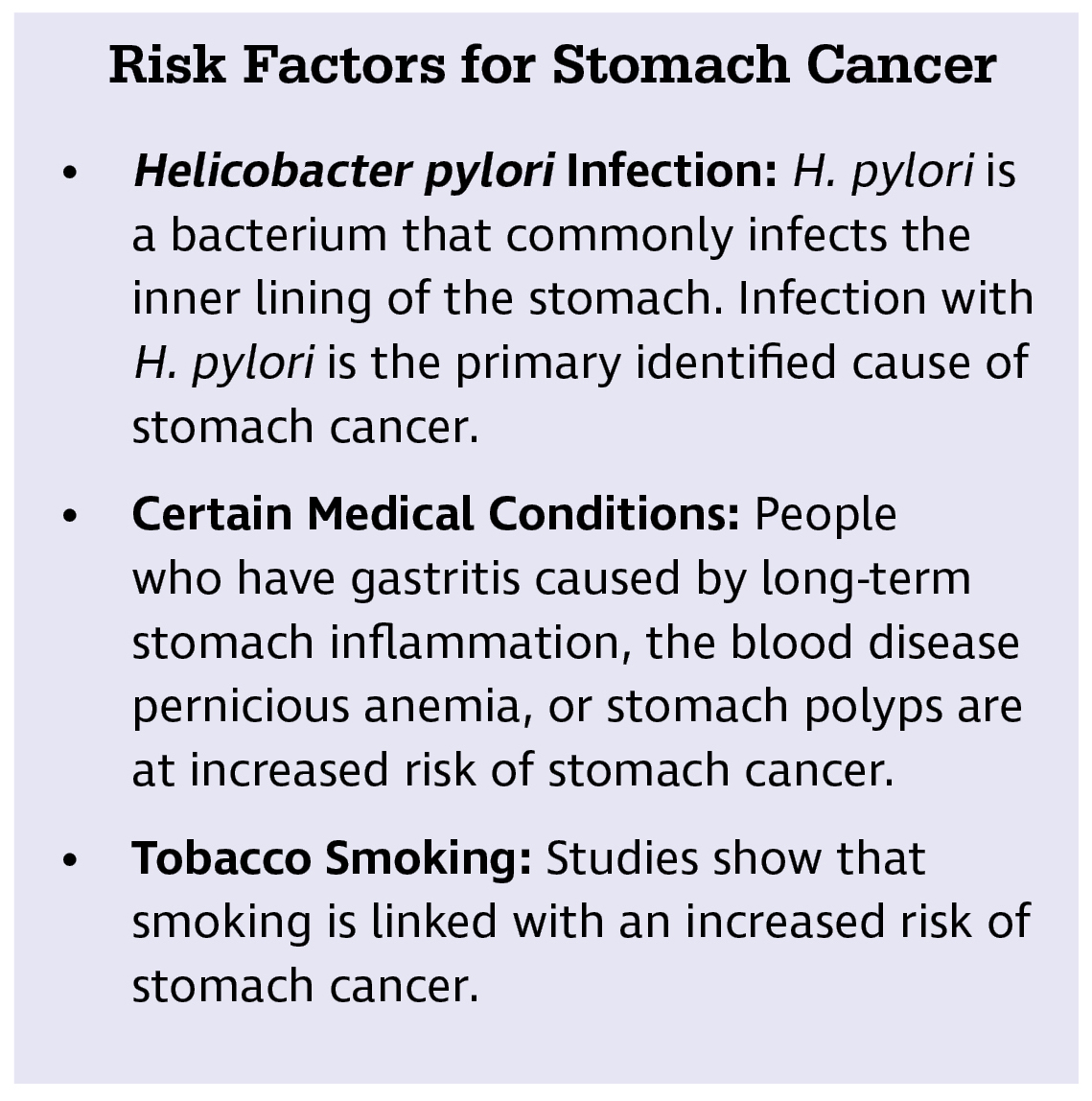 Stomach Cancer From Smoking