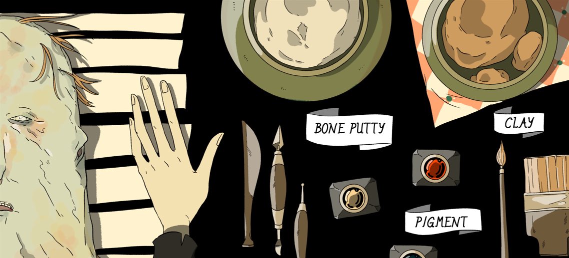 「would be really funny if a lot of ppl skimmed my morbid litt」🧠yaの漫画