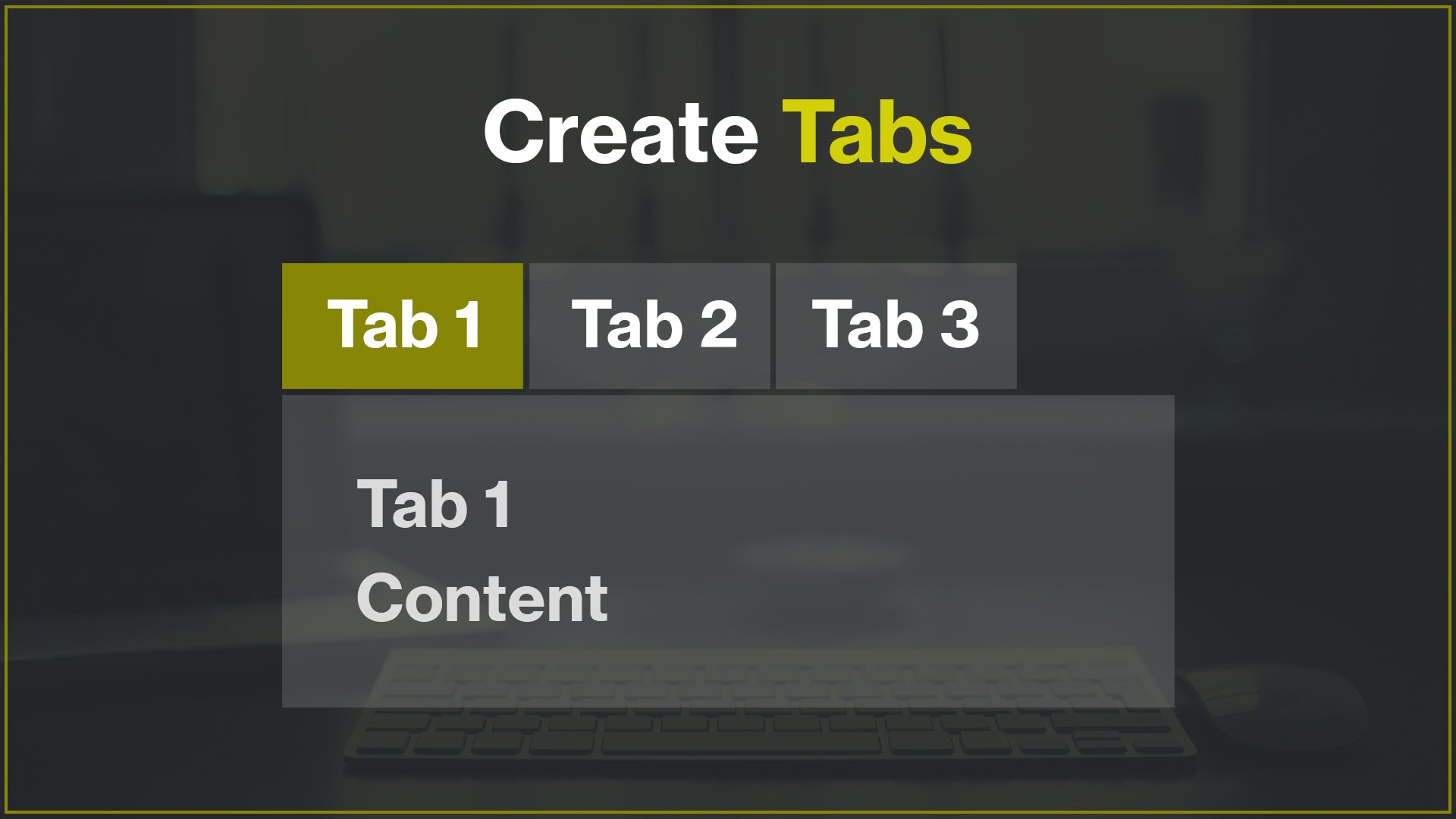 Osama Elzero on Twitter: "تطبيقات Front-End -- Create Tabs https://t.co/PLSKY3GJ9R -- Front-End ...