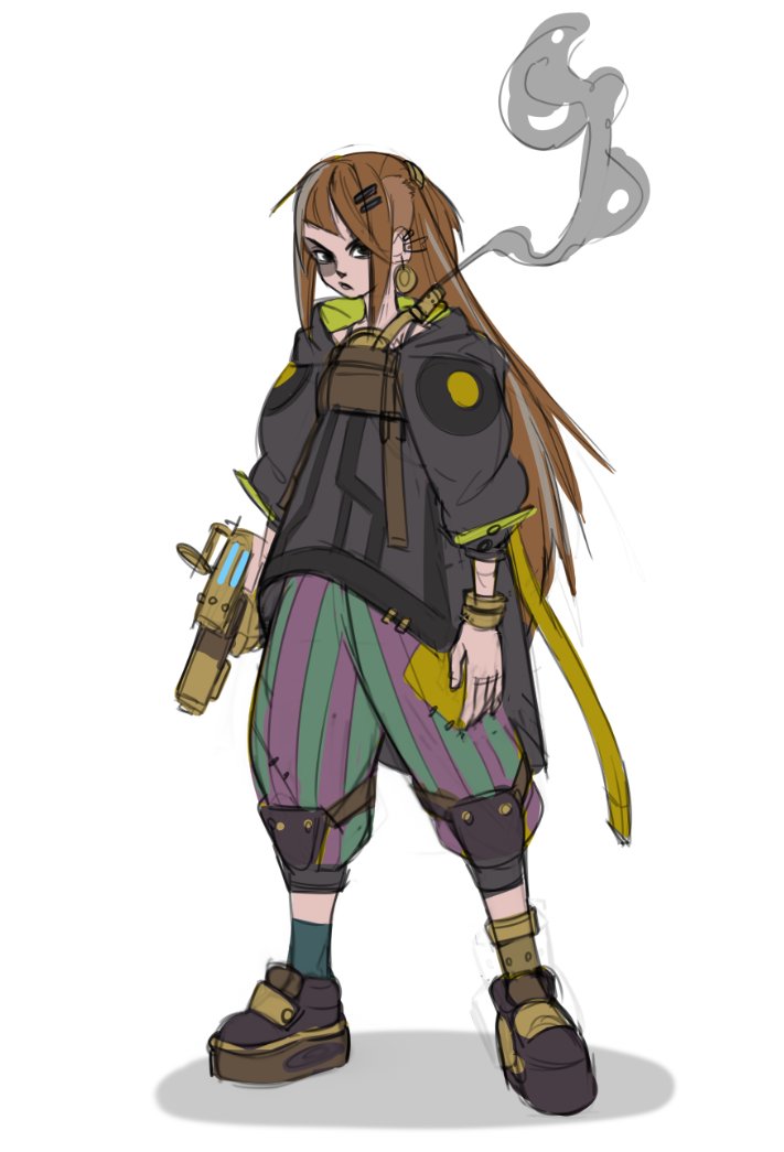 「Fortune in Zaun? I'd be a stinky gremlin」|Fortune K. 💙のイラスト