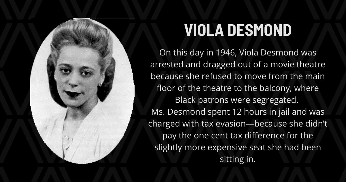 Viola Desmond Quotes Inspirational Quotes Wall Art, Civil Rights Art,