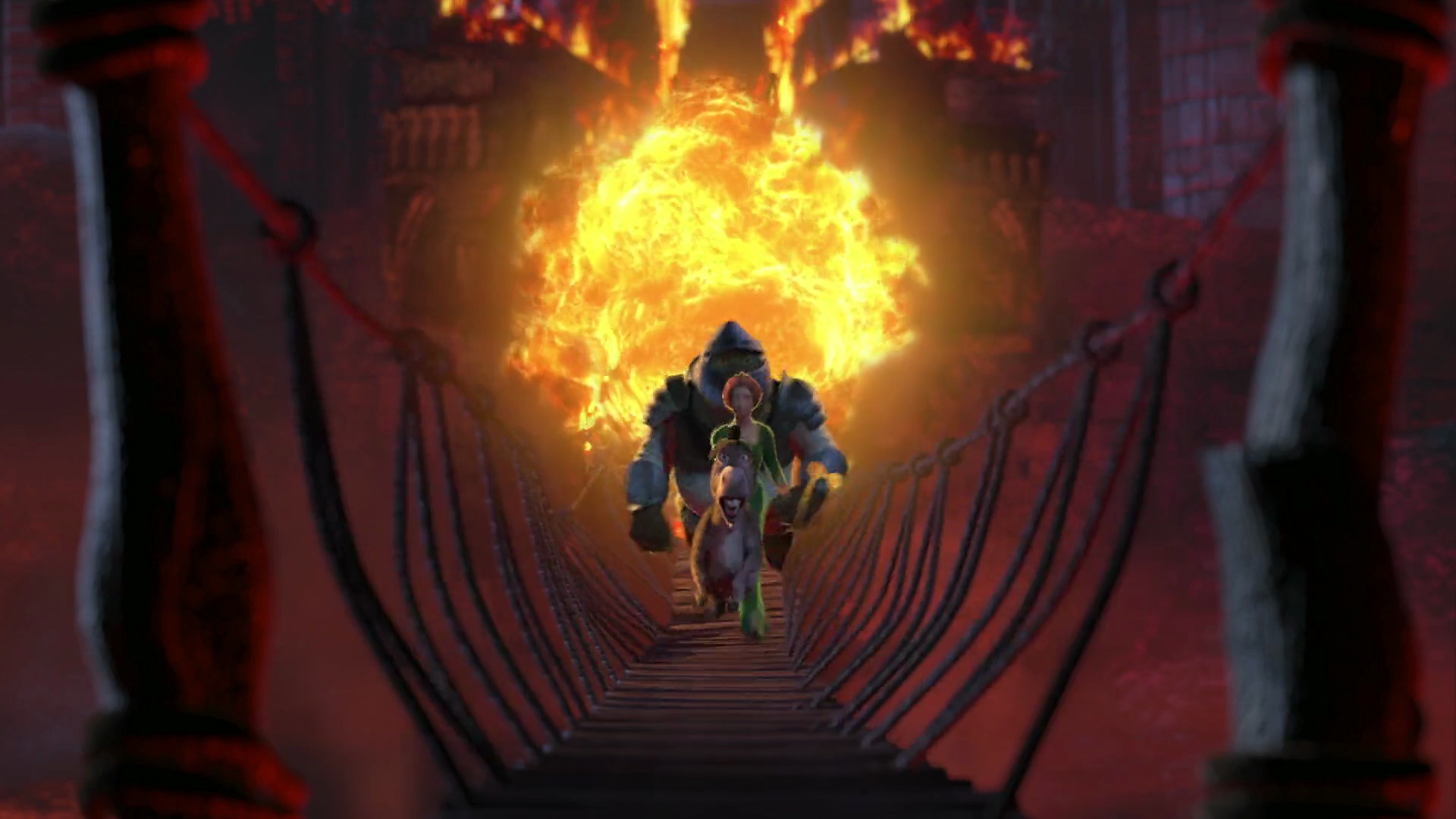 Shrek Dragon Fire