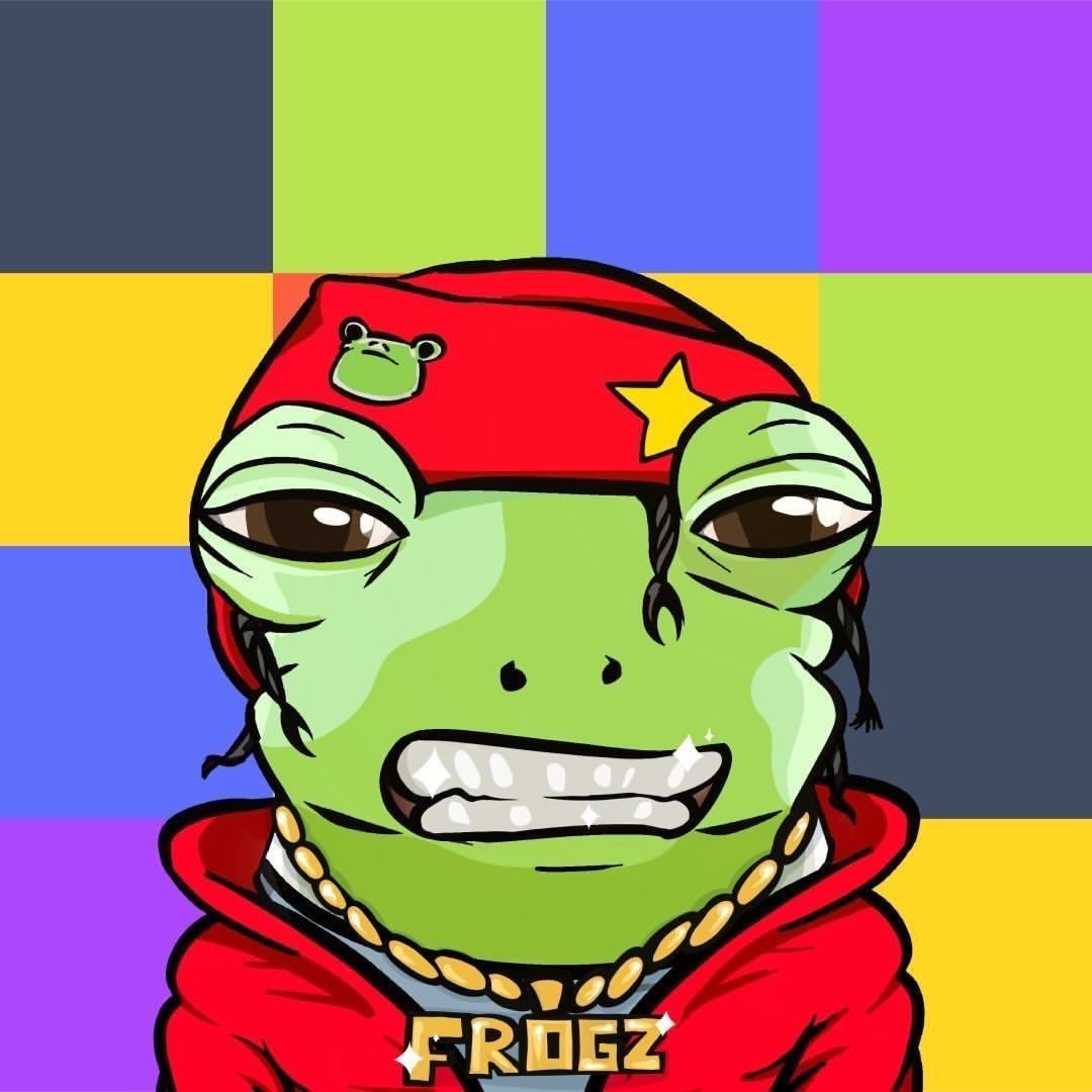 This is me as a Frogz @frogzverse Their drop in on! This project is ...