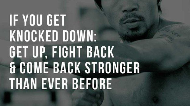 Never Back Down From A Fight Quotes