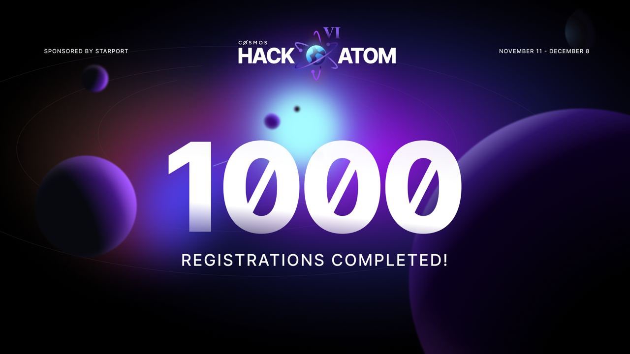 Cosmos - Internet of Blockchains ⚛️ on Twitter: "🚀 #HackAtomVI is trending in the dev community ...