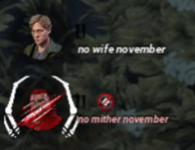 Dead By Daylight Usernames on Twitter: "happy november everybody…