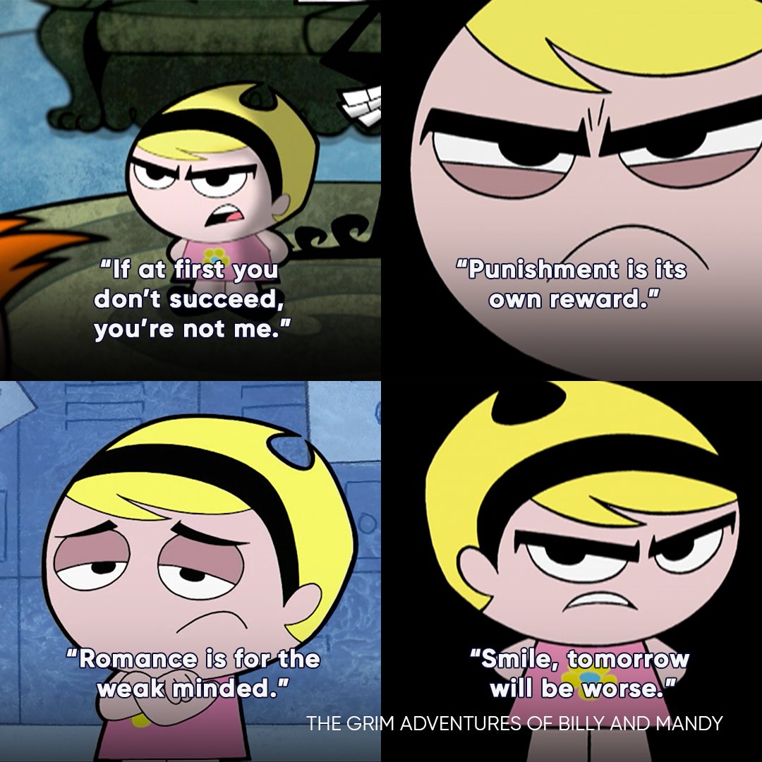 Quotes From The Grim Adventures Of Billy And Mandy Mandy The ENTIRE