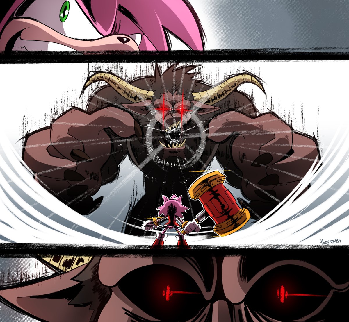 「Samus but her Chozo DNA kicks and makes her think birbs are 」Chrisの漫画