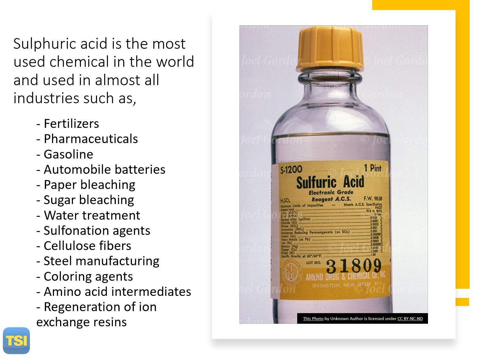 Uses Of Sulphuric Acid In Fertilizers