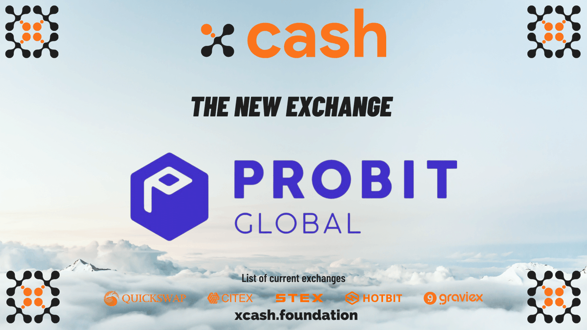 X-Cash listing on ProBit : r/xcash