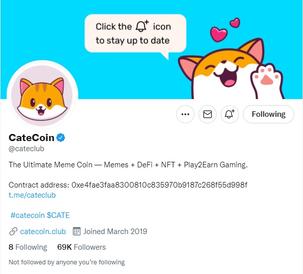 Cate Coin Meme Page on Instagram (@cate_coin) | Twitter