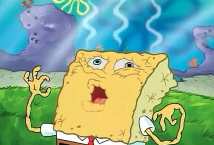 Spongebob Needs Water