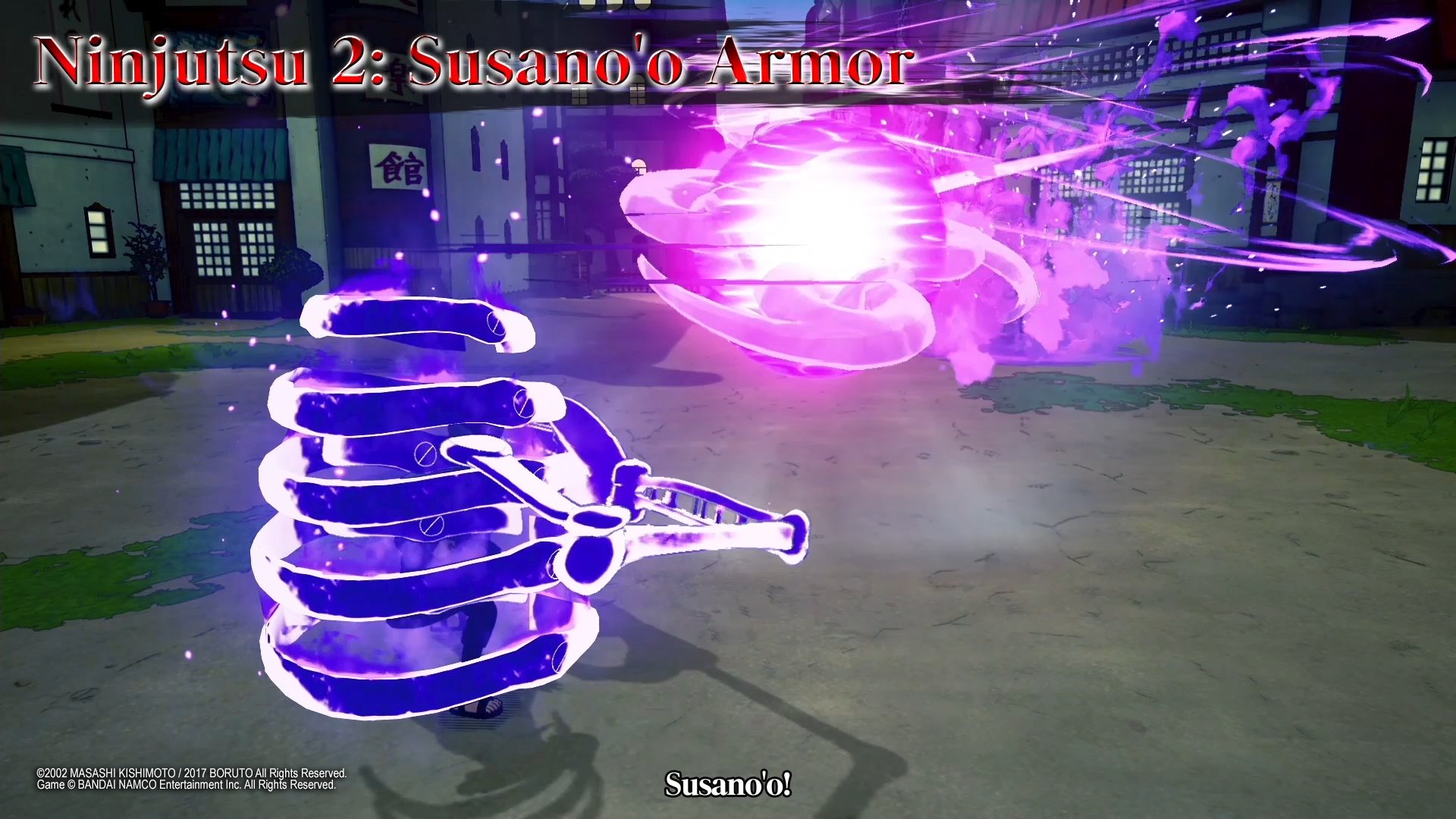 Sasuke Uchiha Susanoo Armor