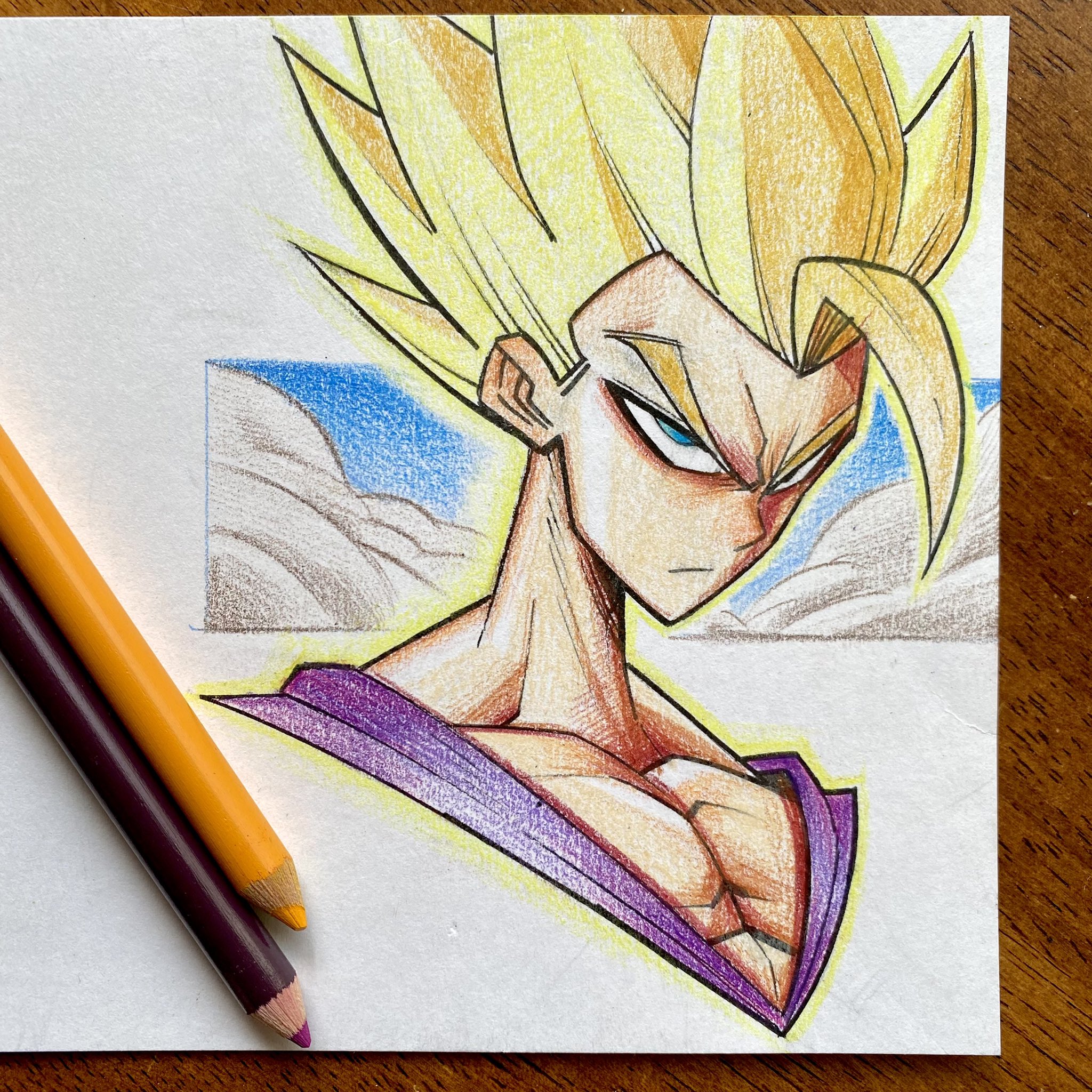Gohan Drawings In Pencil