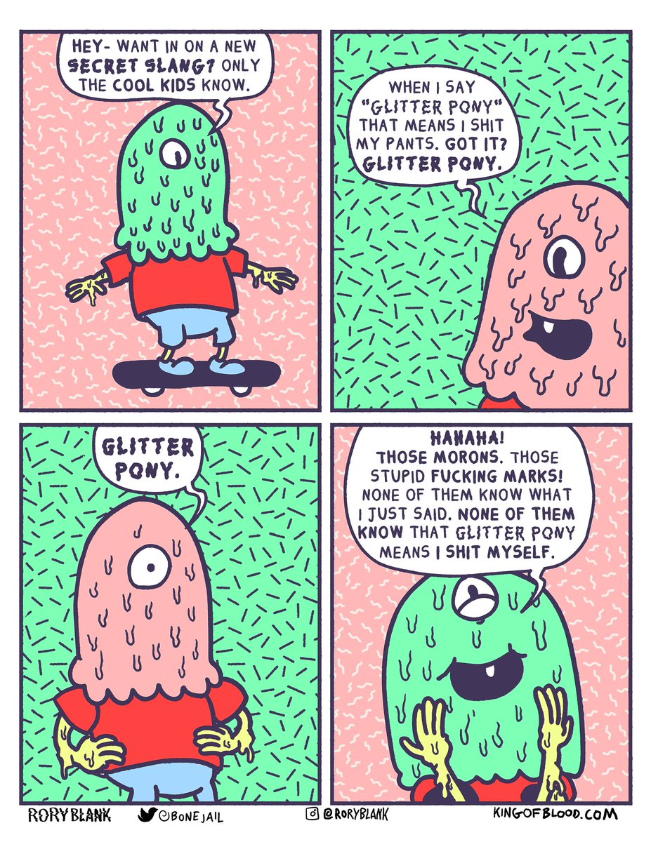 「glitter pony 」Rory Blank (on vacation)の漫画